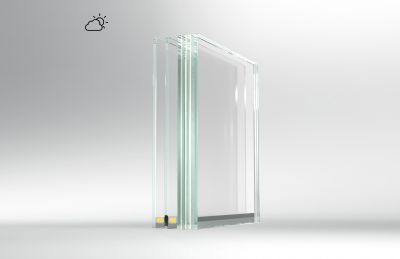 SILATEC RC3 Panik Glas 56/83 i3 - Füllung: Argon | mit Sonnenschutz ...